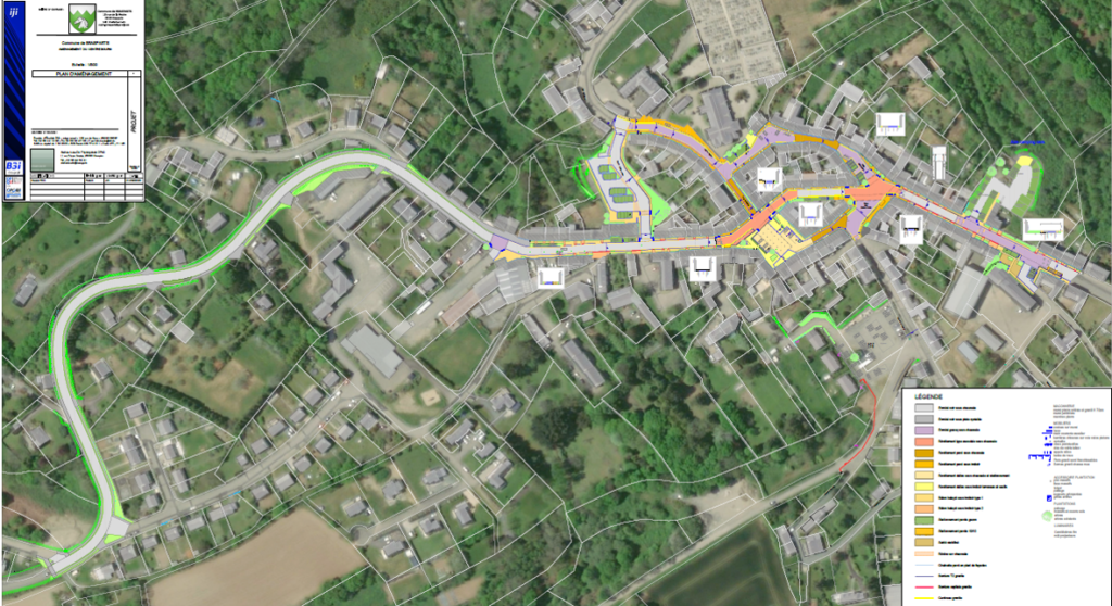 Requalification des espaces publics du centre bourg - B3I